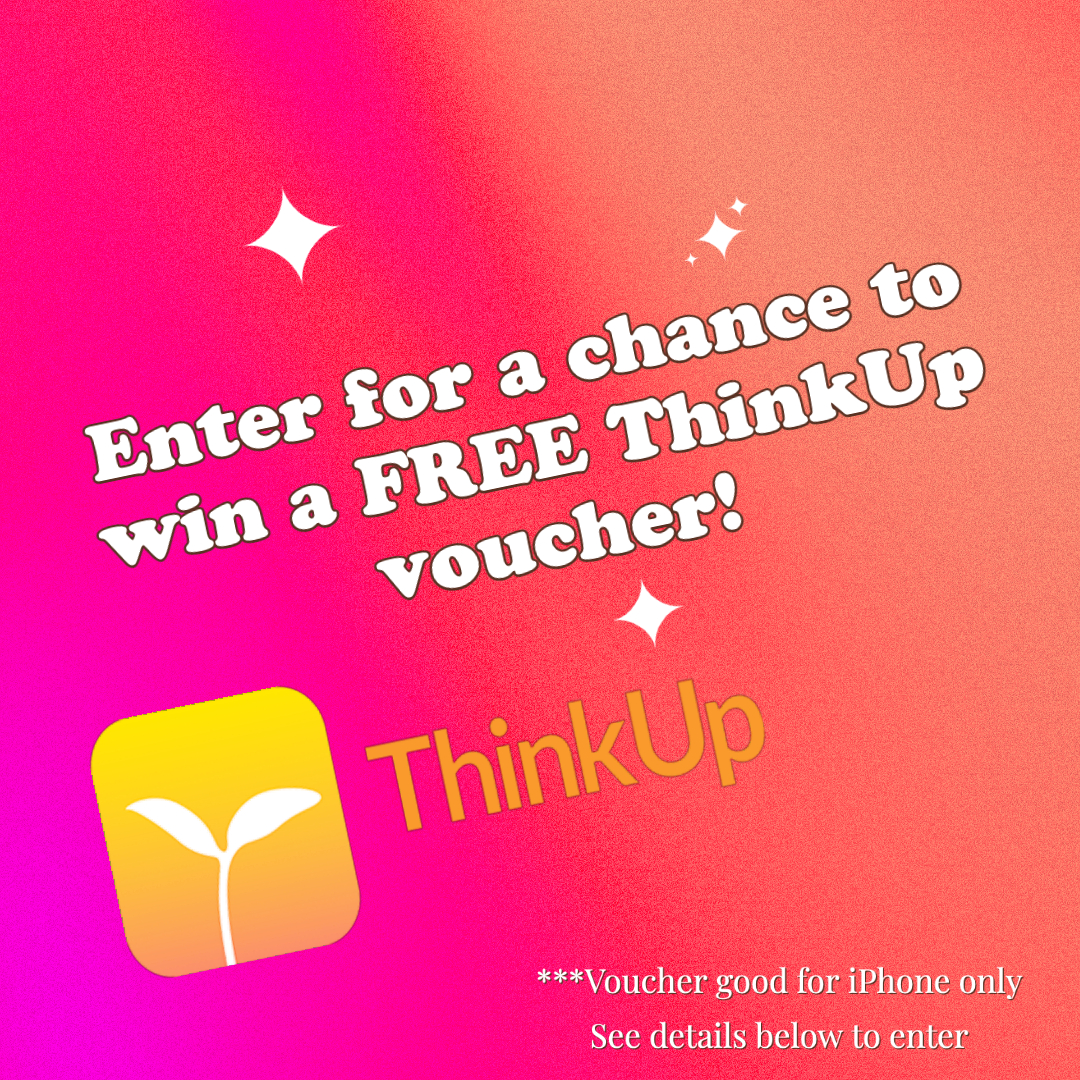 One Year Premium Access to ThinkUp FREE! – Threads of Anxiety